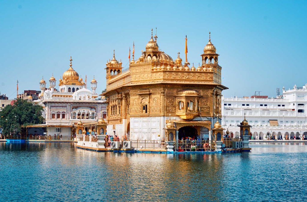The Golden Temple Complex, also called Harmandir Sahib gurdwara at ...